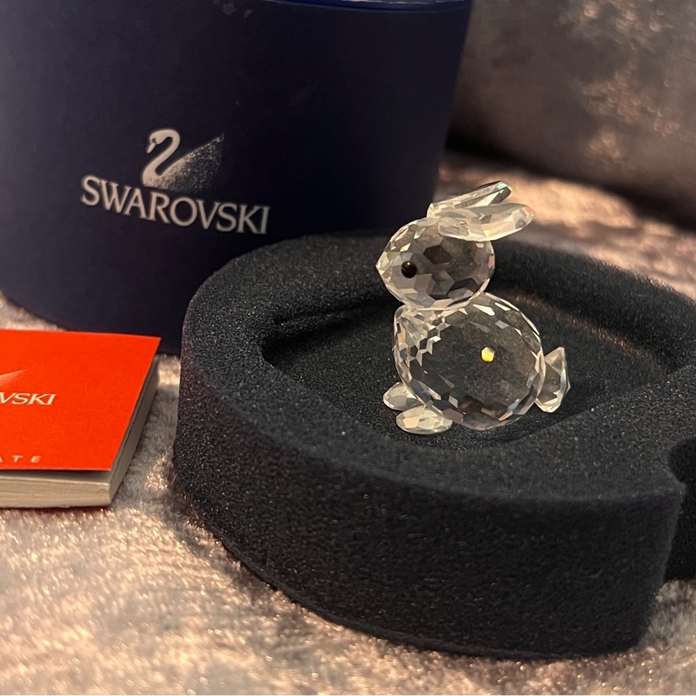 Swarovski Figurine Sitting Rabbit - Gem